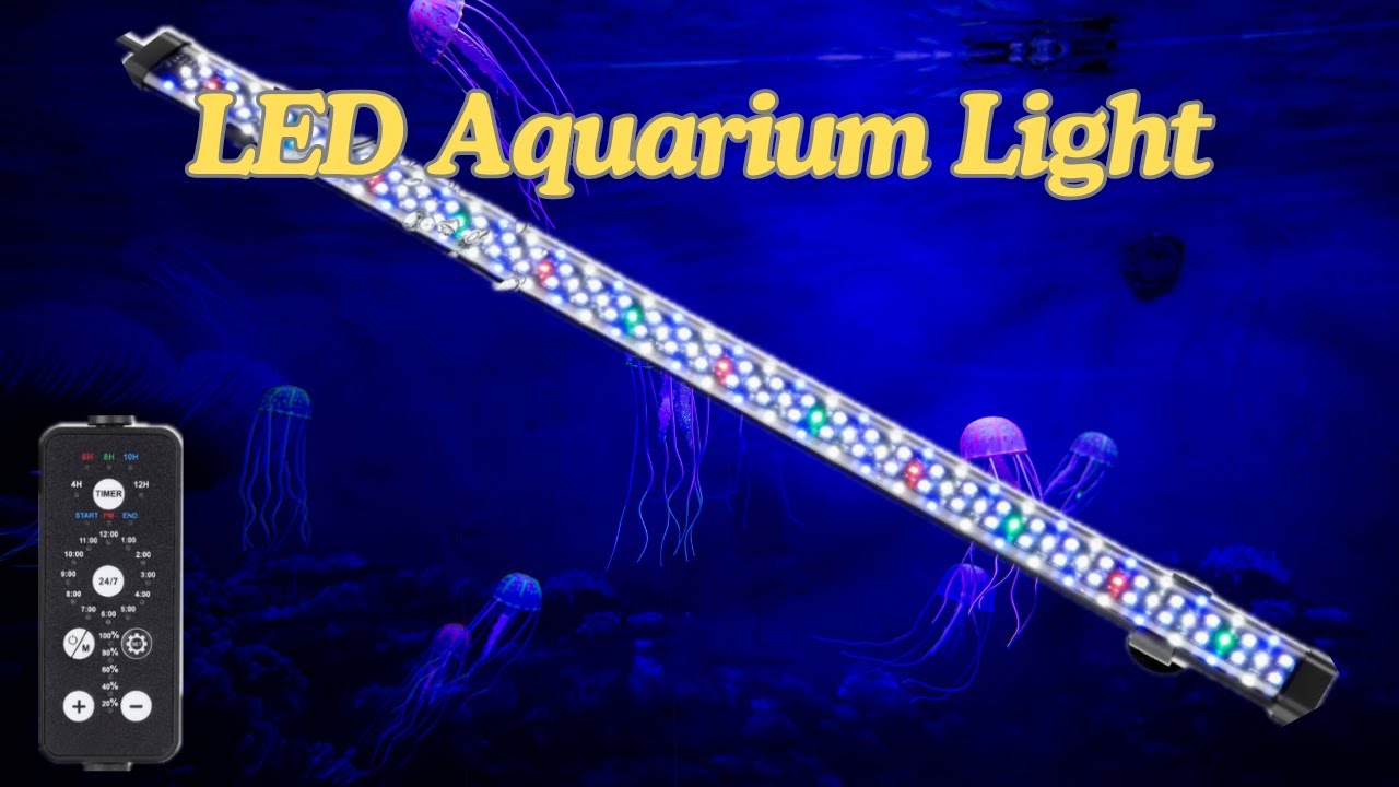 Hygger Submersible LED Aquarium Light Review | Vivid Colors & 24/7 ...