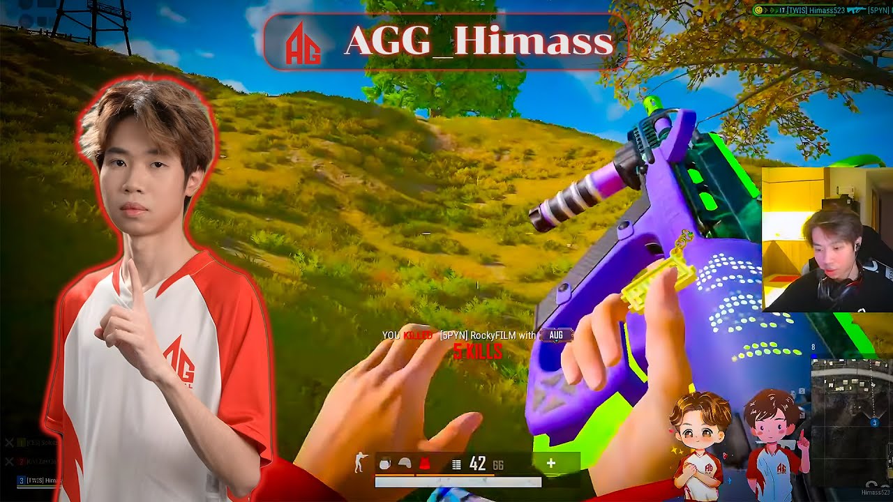 AGG_Himass#88 | FPP SQUAD RANKED | PUBG Pro-Player - YouTube