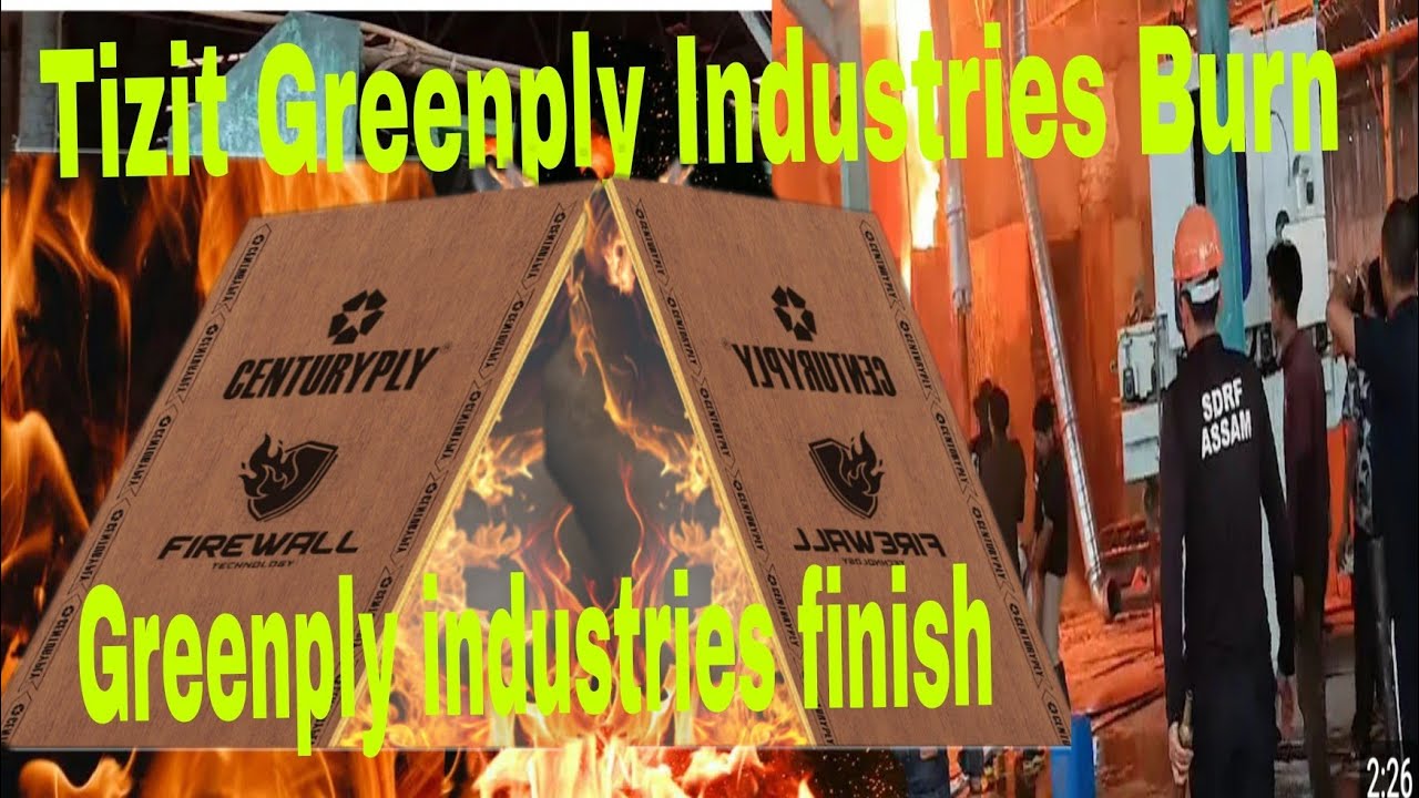 Tizit Greenply Industry fire broke out. Mon District Nagaland. - YouTube