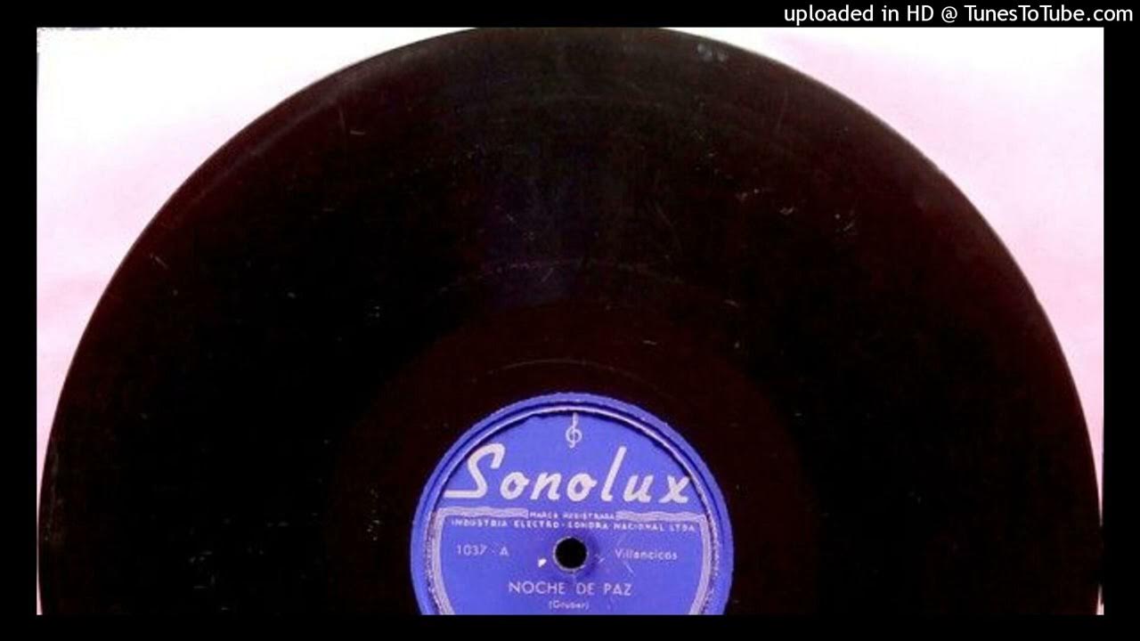 Noche de paz (slowed down to 45rpm) - YouTube