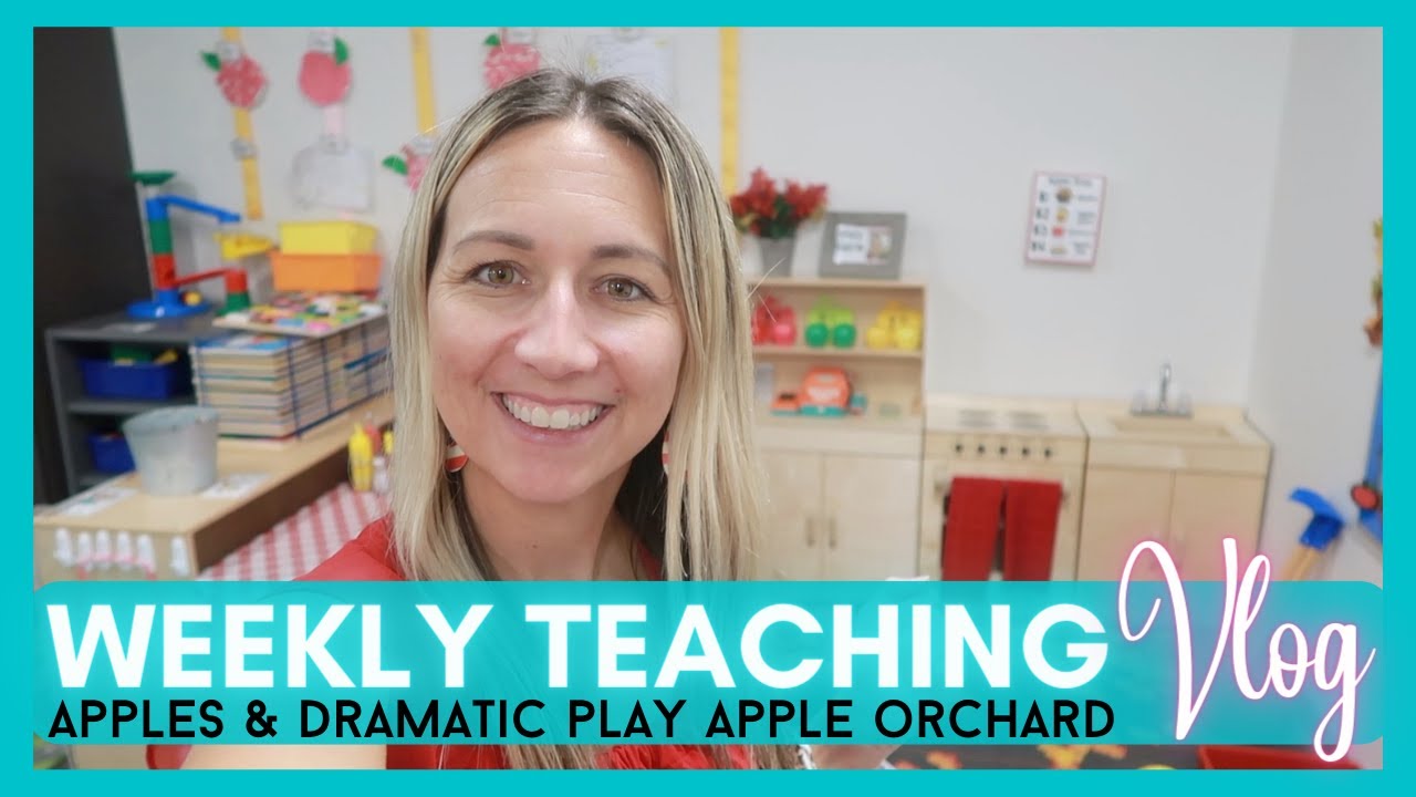 Pre K Teacher Weekly Vlog Apple Theme YouTube pre-k-teacher-weekly-vlog-apple-theme-youtube