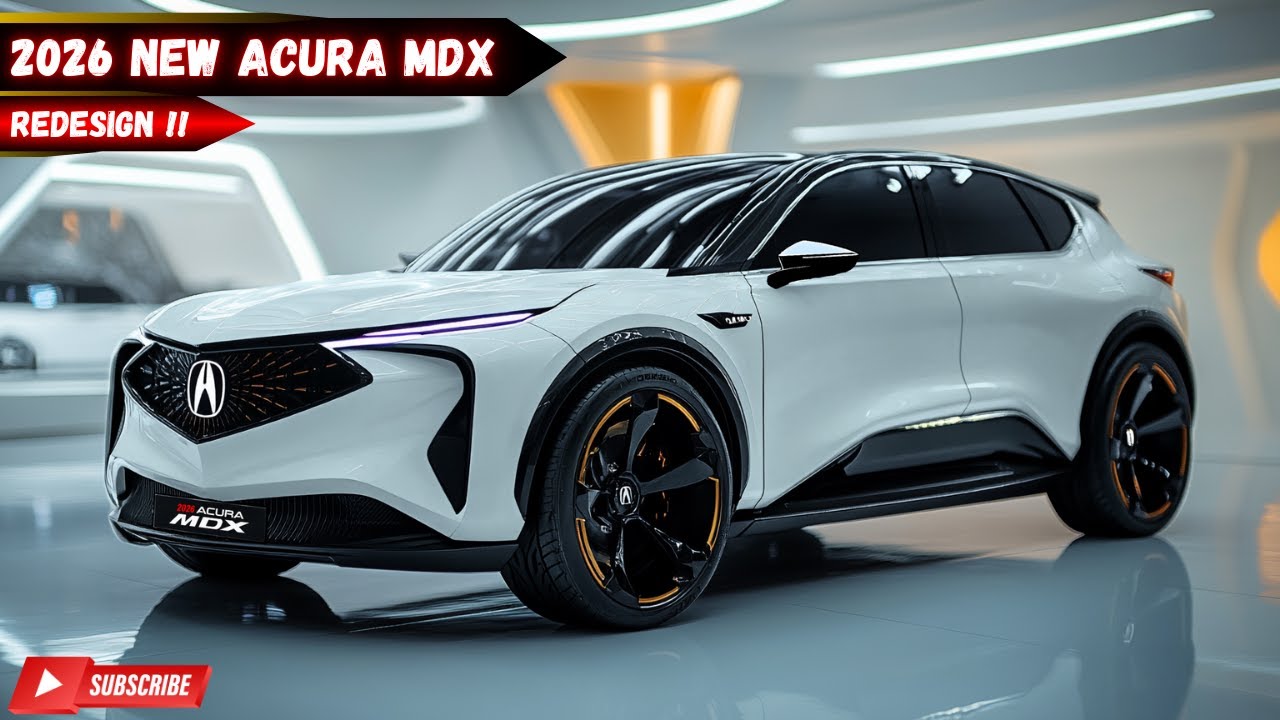 Unveiling the New 2026 Acura MDX: The Game-Changer - Deep Dive into the ...