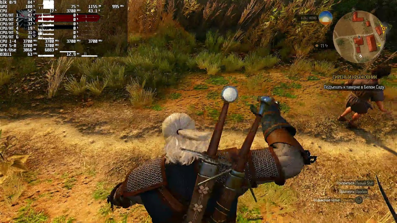 R9 290 - Witcher 3 - (REDengine 3, DX11) - YouTube