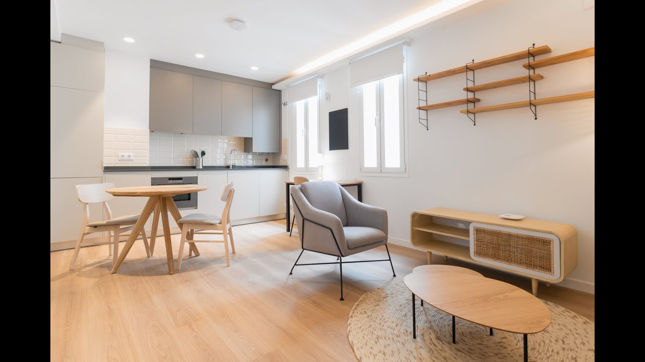 Atocha Madrid Coliving Furnished Apartment in the Heart of Madrid - YouTube