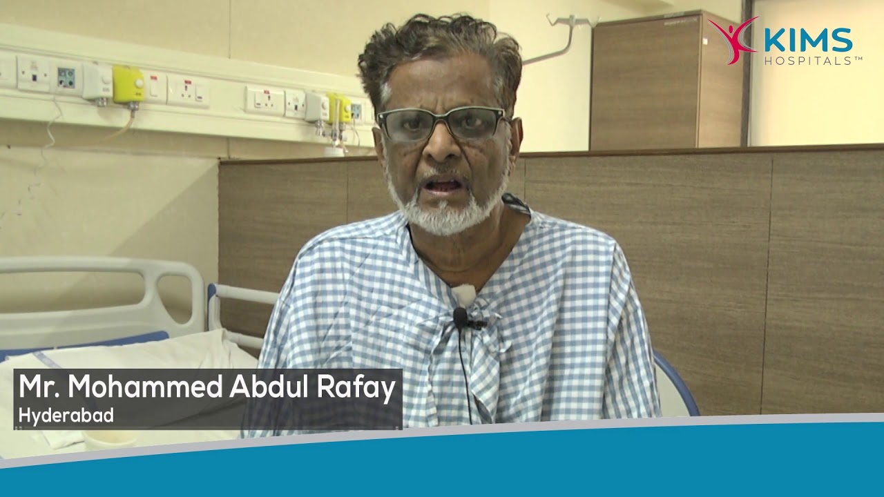 Mr. Mohammed Abdul Rafay's Testimonial :: CABG :: Dr. B. Bhaskar Rao ...