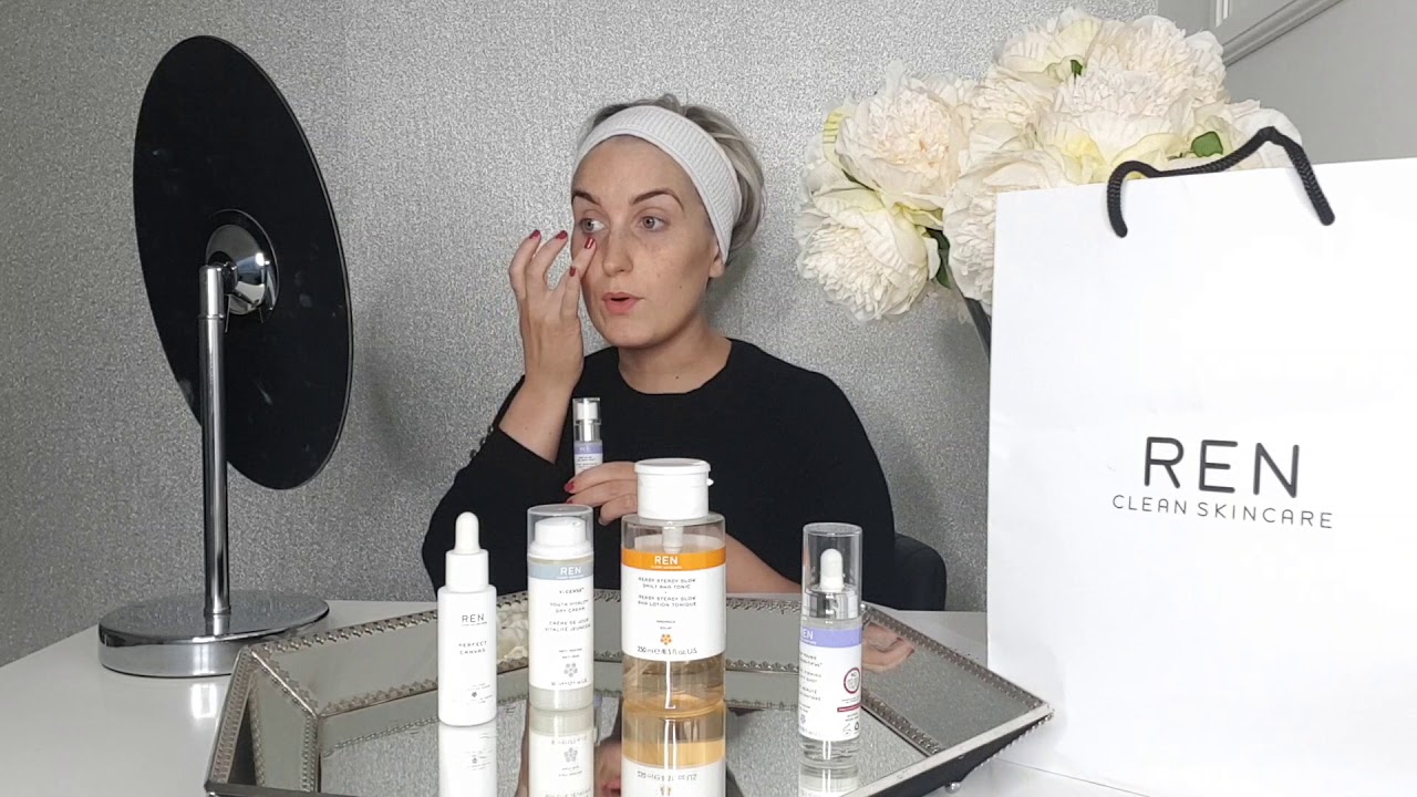 REN SKINCARE PRE-MAKEUP SKIN PREP - YouTube