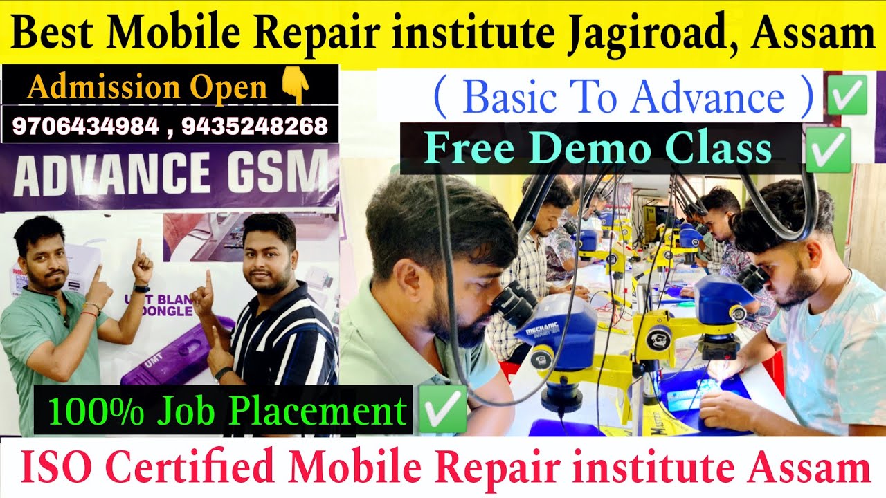 ISO Certified Mobile Repair institute in Northeast/100% Job Placement ...