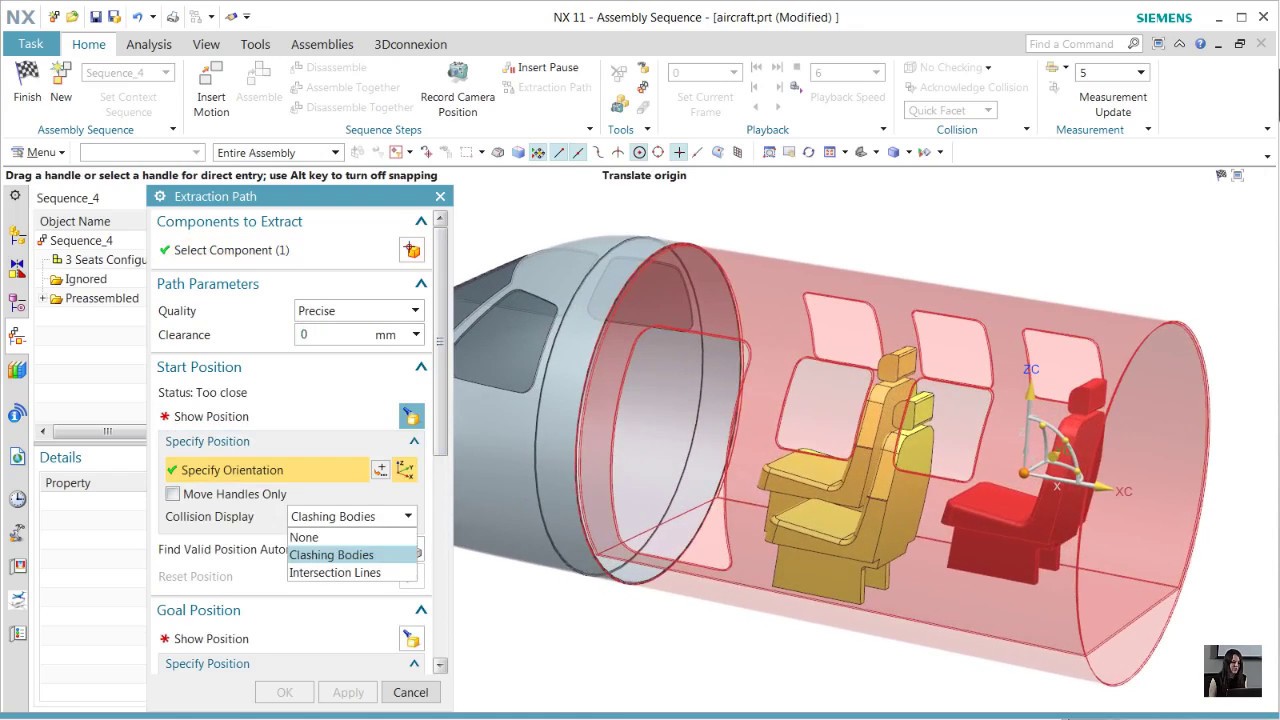 NX 11 Self Guided Extraction Path - YouTube