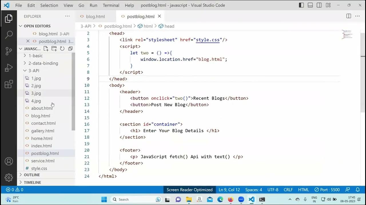Javascript 14 Youtube