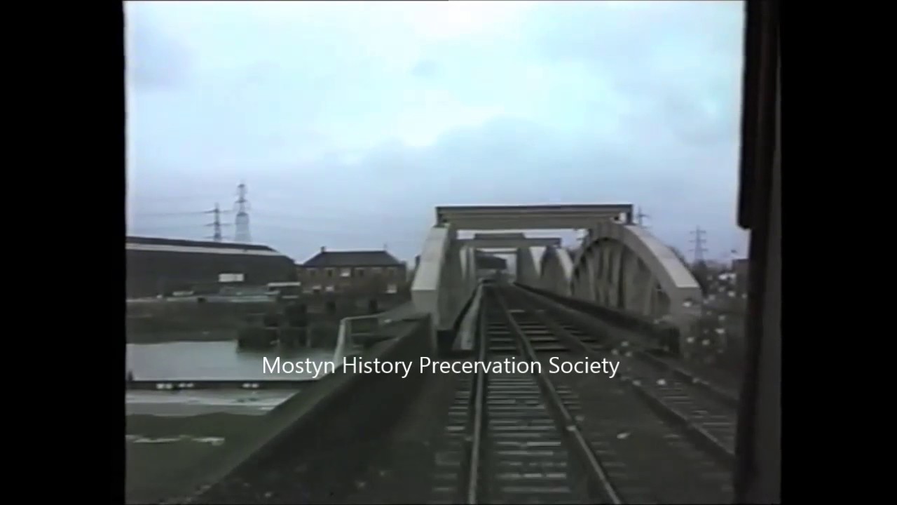 Shotton High Level to Hawarden Bridge Station 1988 - YouTube