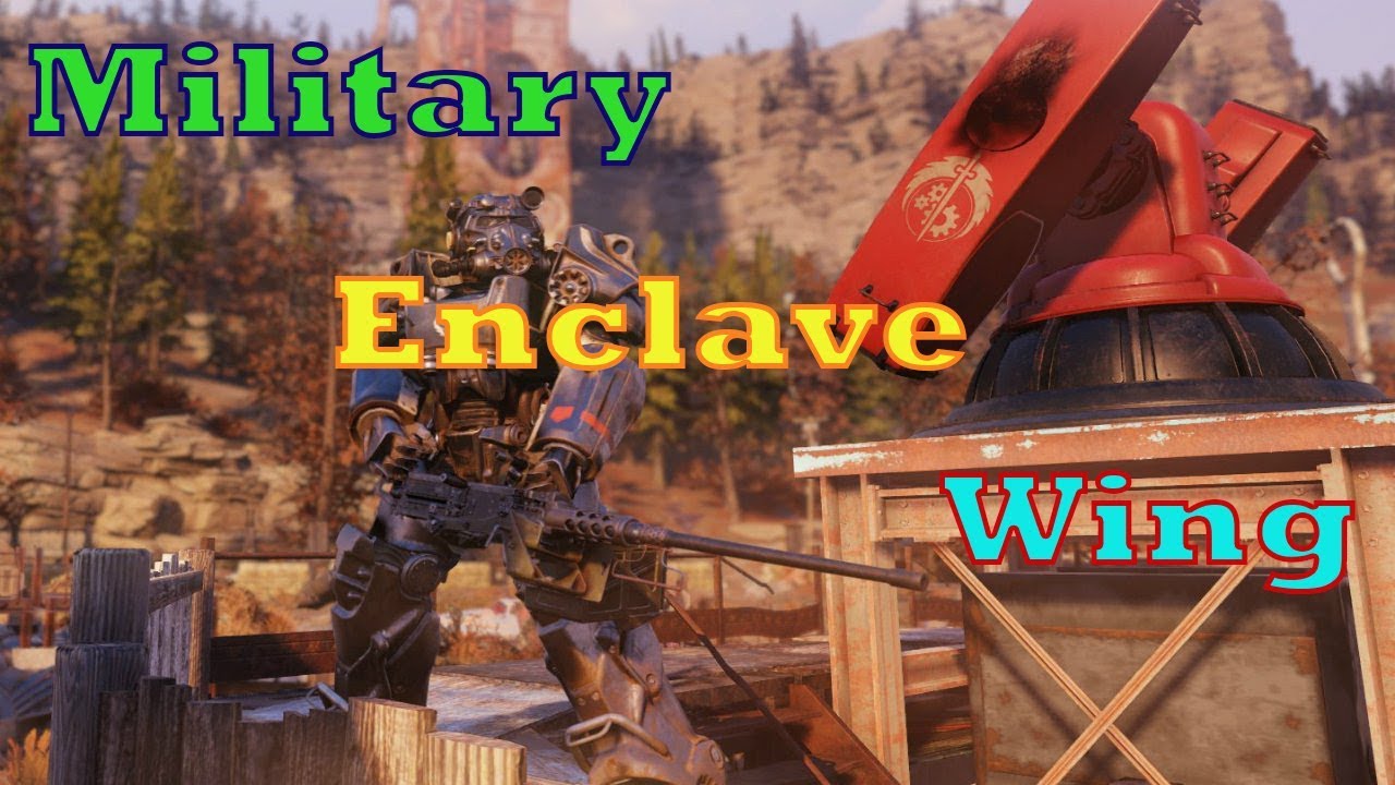 Fallout 76: How To Get In To The Enclave Military Wing (Back To Basic ...