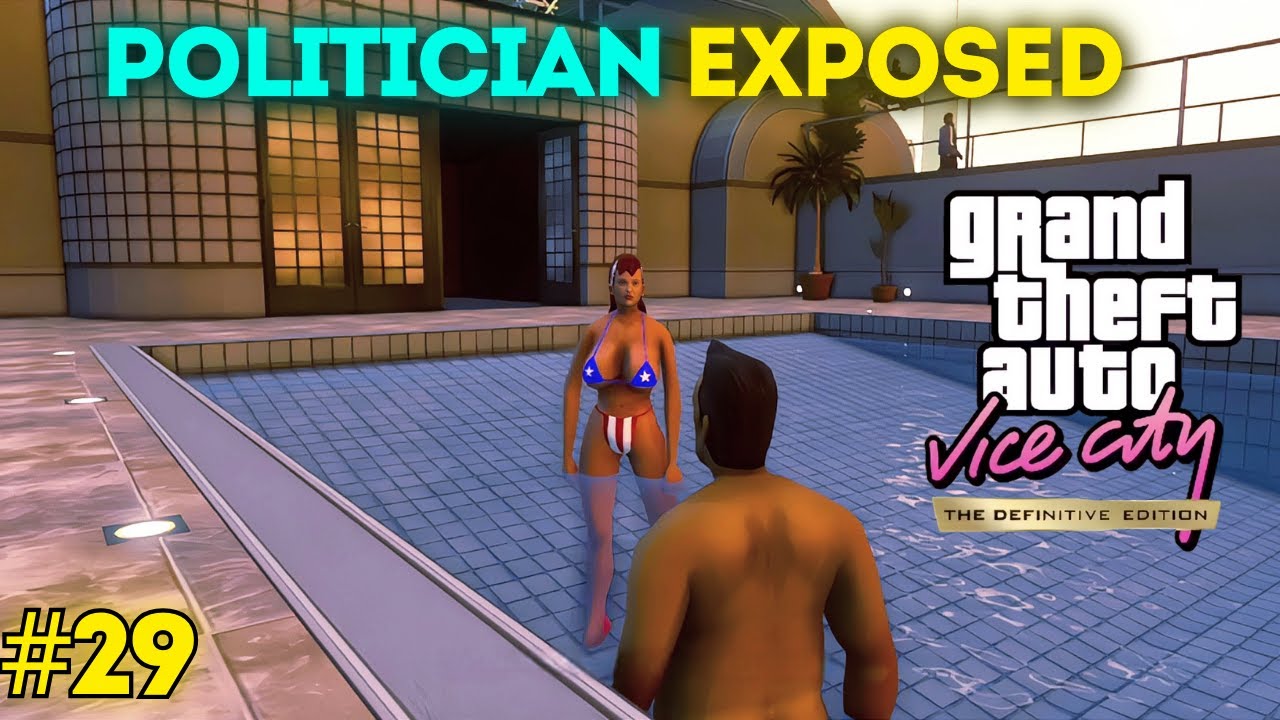 BLACKMAILING A POLITICIAN WITH PHOTOS 📸 | GTA VICE CITY - YouTube