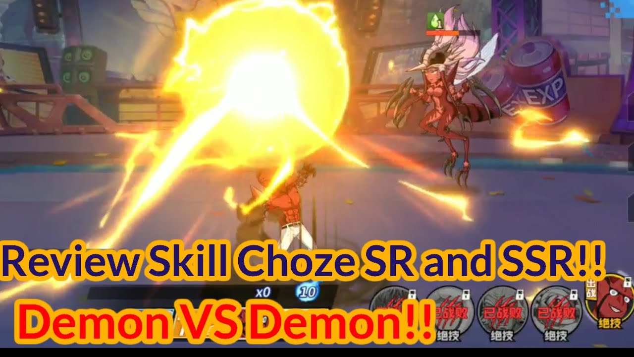 Review Skill SSR Choze and SR Choze One Punch Man The Strongest - YouTube