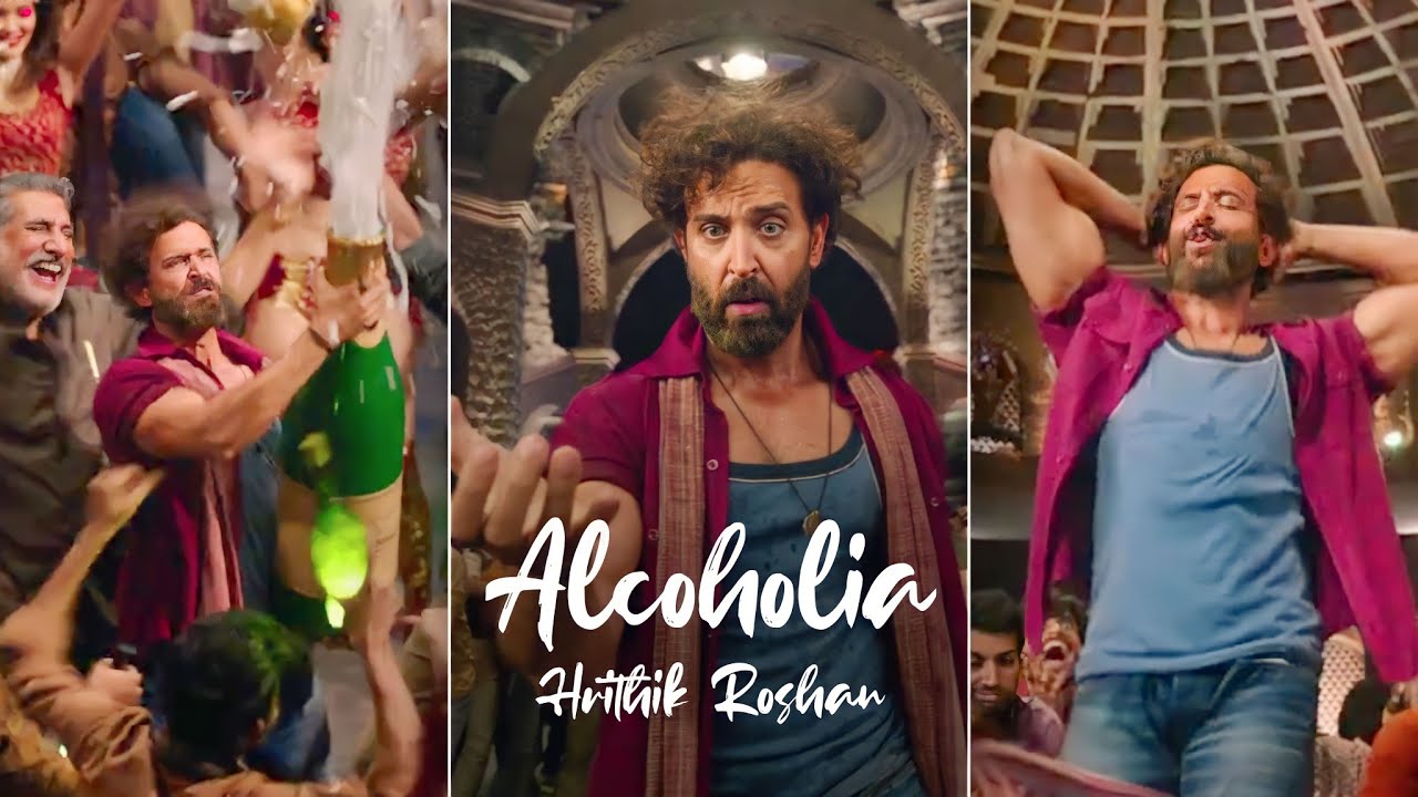 Alcoholia Full Screen Status | Vikram Vedha | Hrithik Roshan ...