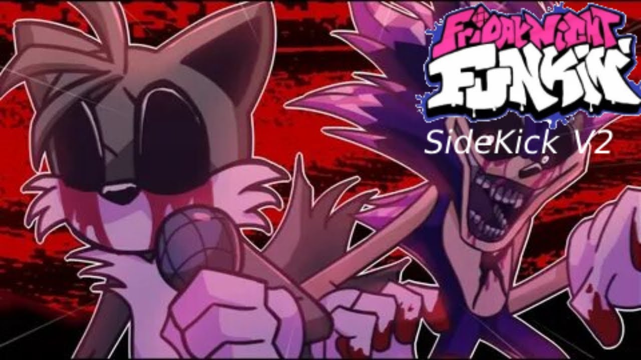 Friday night funkin.Sidekick.V2. - YouTube
