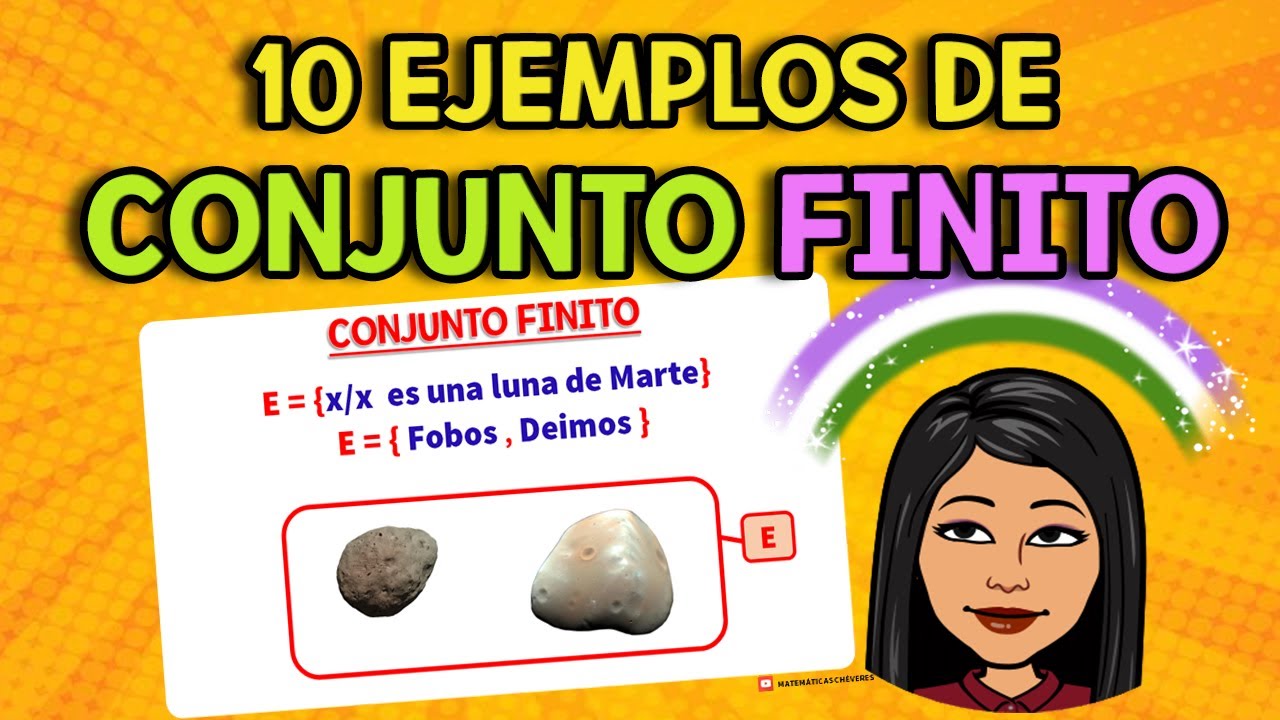 10 Ejemplos de Conjunto Finito I CONJUNTO FINITO 😀 - YouTube