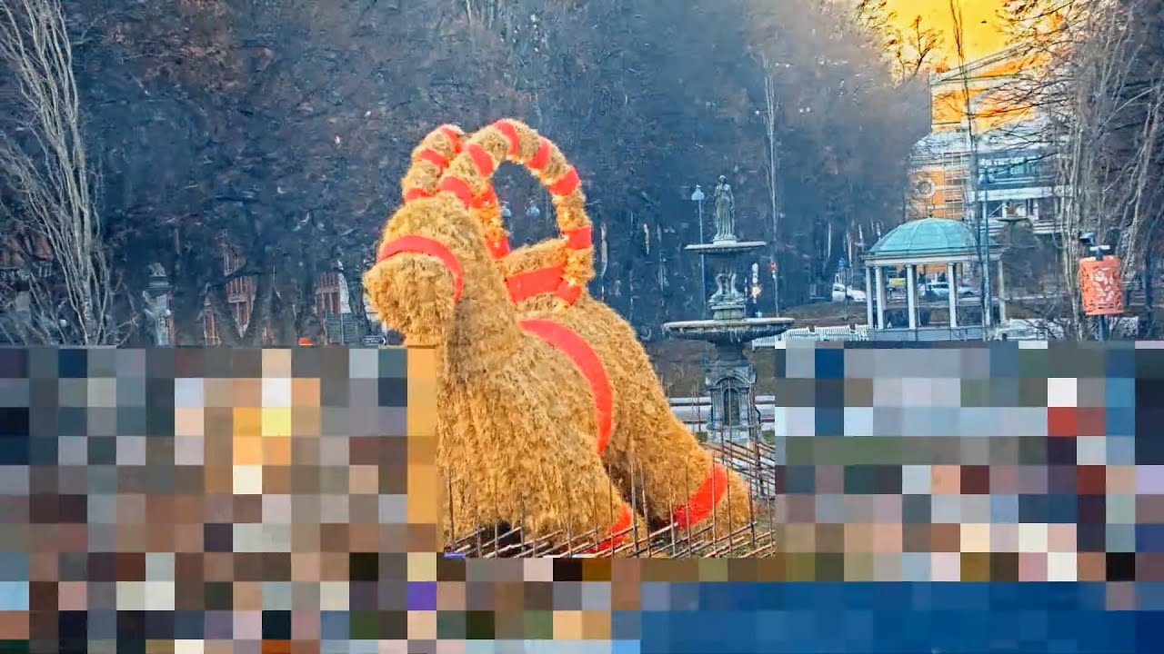 Gavle Goat Collapses 2025 - Gävlebocken - YouTube