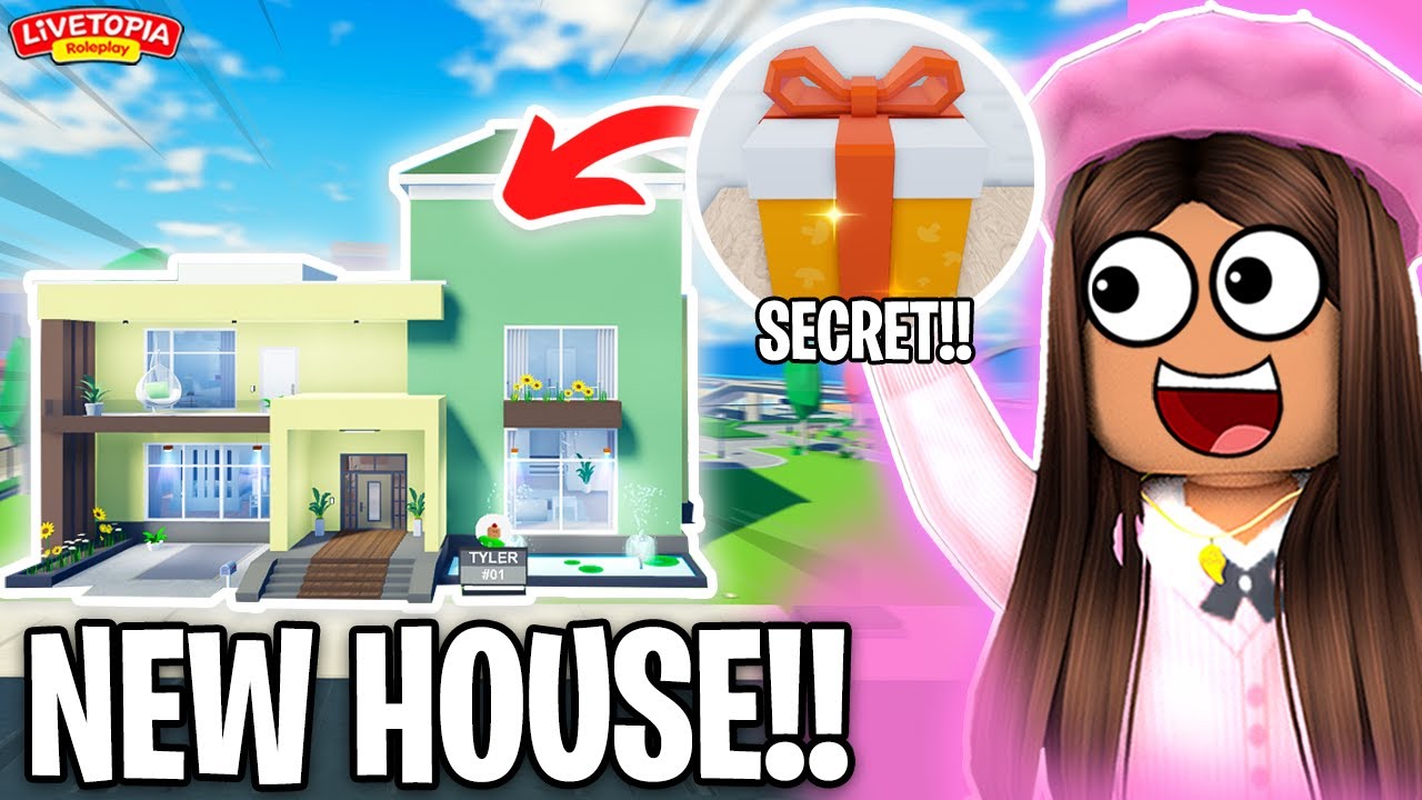 *NEW* 🏡 HOUSE SECRET in LIVETOPIA Roleplay (ROBLOX) LEGO City update ...