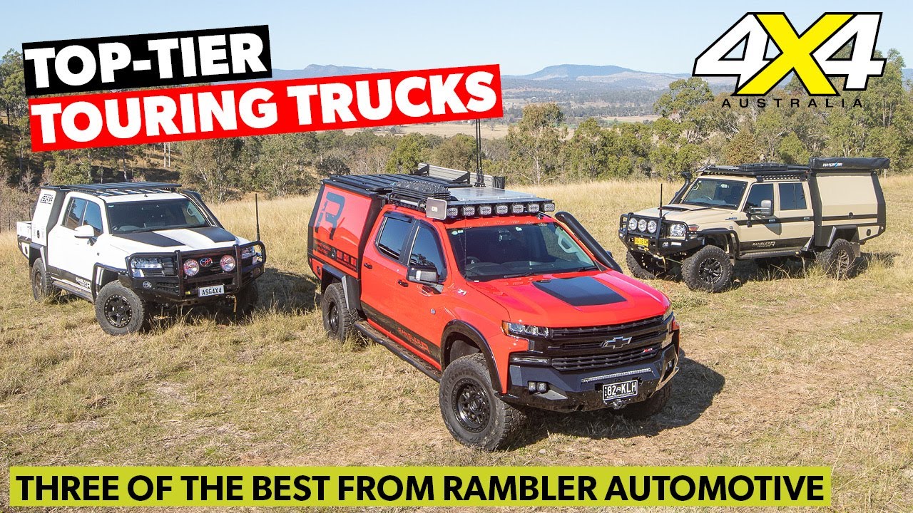 Three top-tier touring trucks from Rambler Automotive | 4X4 Australia - YouTube