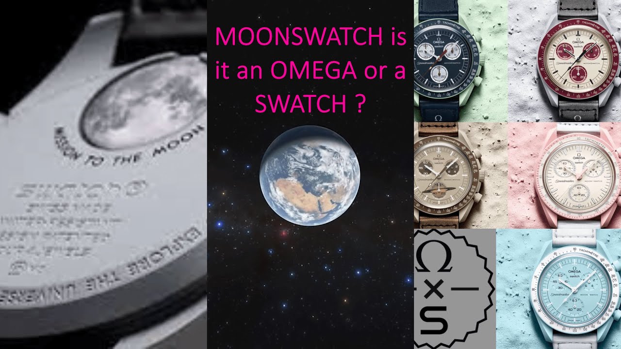 MOONSWATCH Is it an OMEGA or a SWATCH ? (The Adam Project) - YouTube
