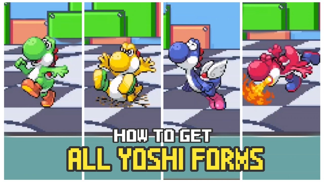 How to Get All YOSHI Forms - Super Mariomon 1.3 - YouTube