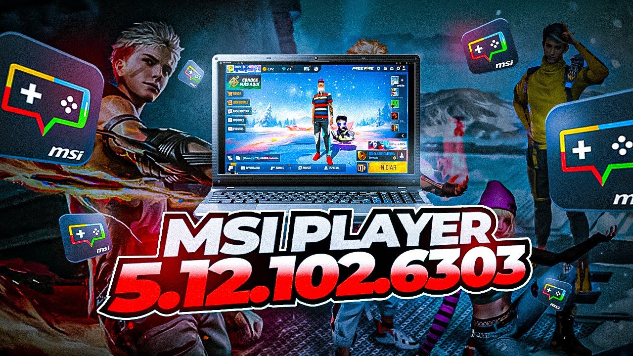 COMO DESCARGAR Y CONFIGURAR MSI 5.12.102.6303 RENDIMIENTO Y SENSIBILIDAD PERFECTA PARA FREE FIRE ...