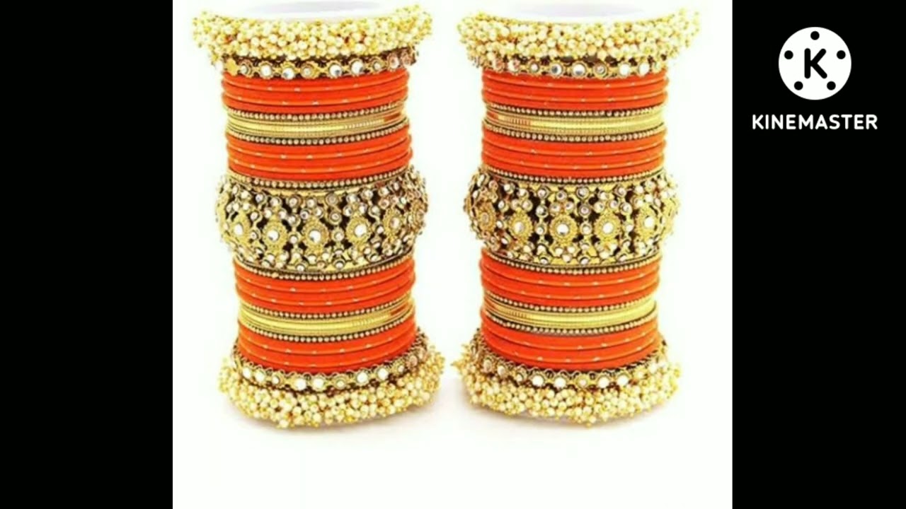 ghunghru wale bangle design collection #beautiful Chudiyan bangles ...