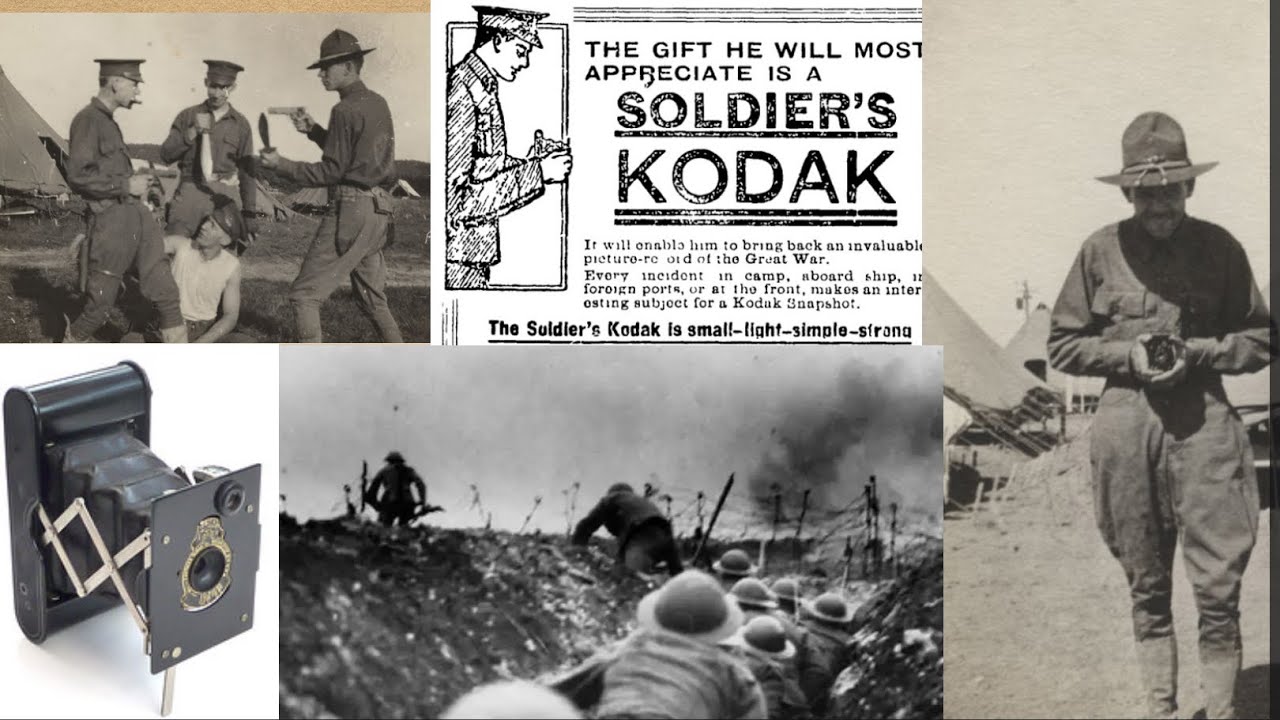History of the Vest pocket Kodak (the GoPro of WW1) - YouTube