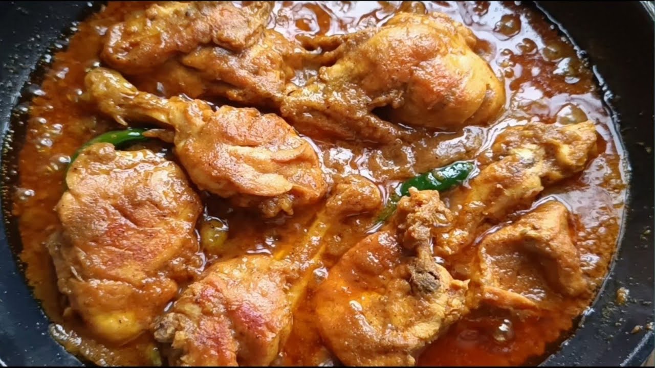 সবচেয়ে বেশি স্বাদ ও সহজ ভাবে ব্রয়লার মুরগী ভুনা রেসিপি | Broiler ...