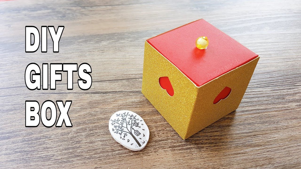 How To Make A Gift Box DIY Paper Box how-to-make-a-gift-box-diy-paper-box