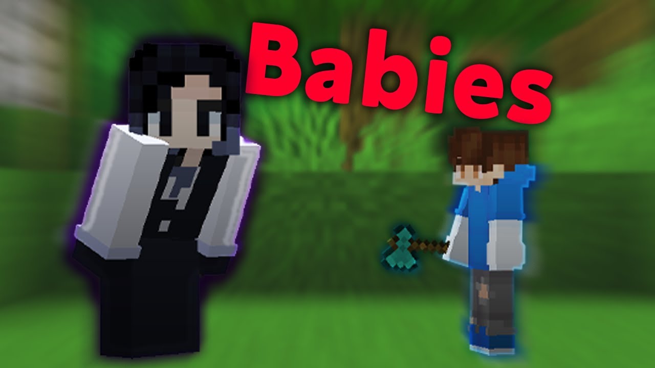 Minecraft, but we're evil babies... - YouTube