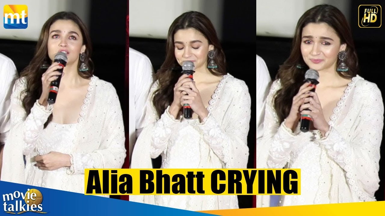 Emotional Alia Bhatt CRYING At Kalank Teaser Trailer Launch - YouTube