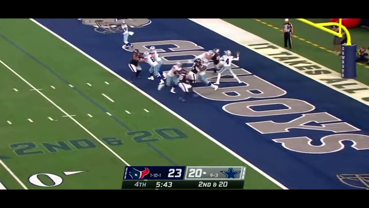 Trevon Smith 2nd INTERCEPTION on Dak Prescott 🏈🏈 - YouTube