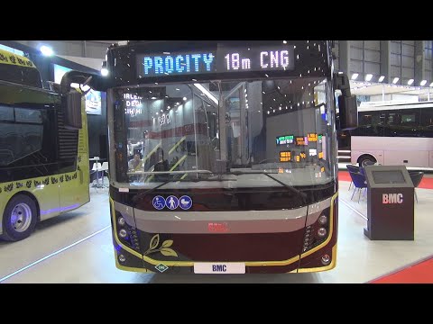 BMC Procity 18 M CNG Articulated City Bus (2022) Exterior and Interior