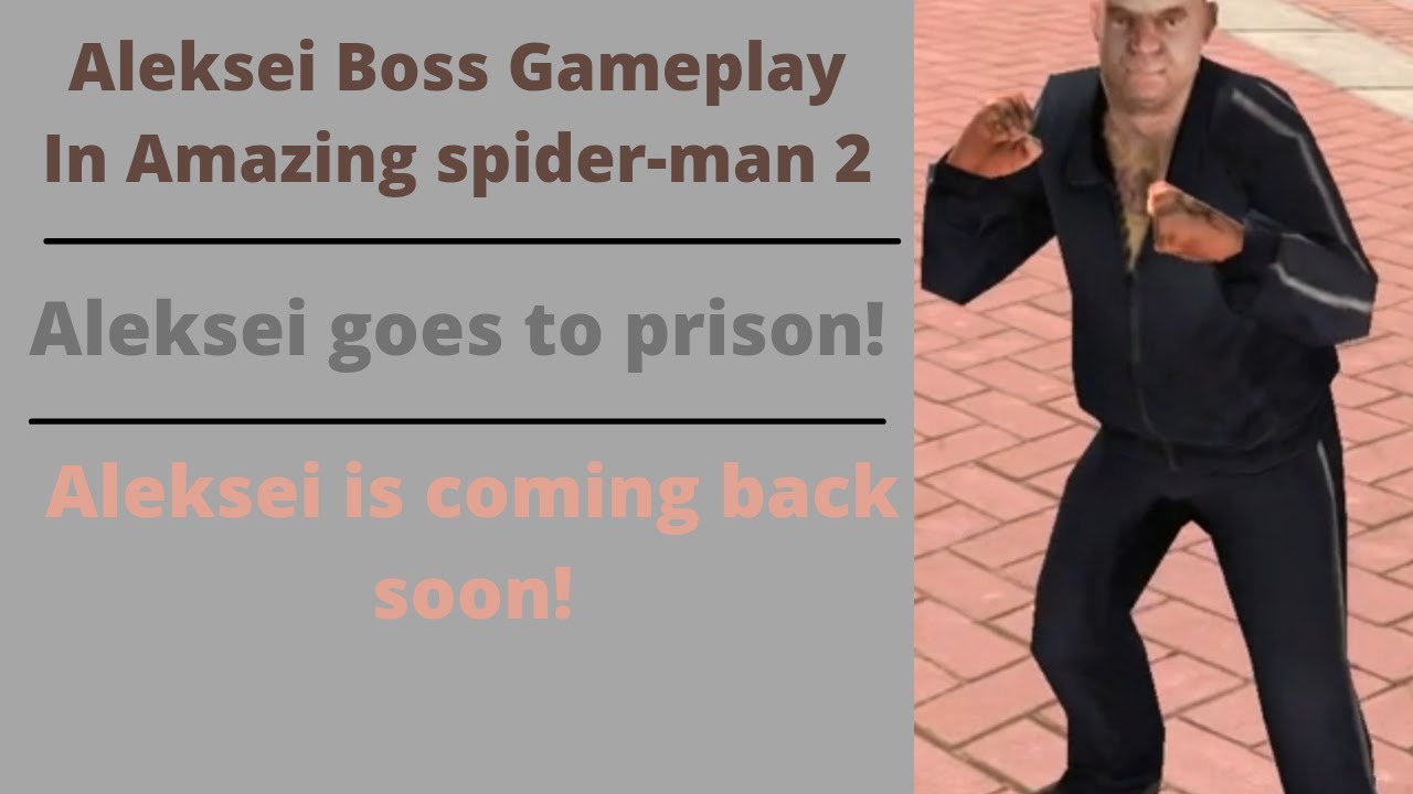 Aleksei Boss gameplay | Amazing spider-man 2 - YouTube