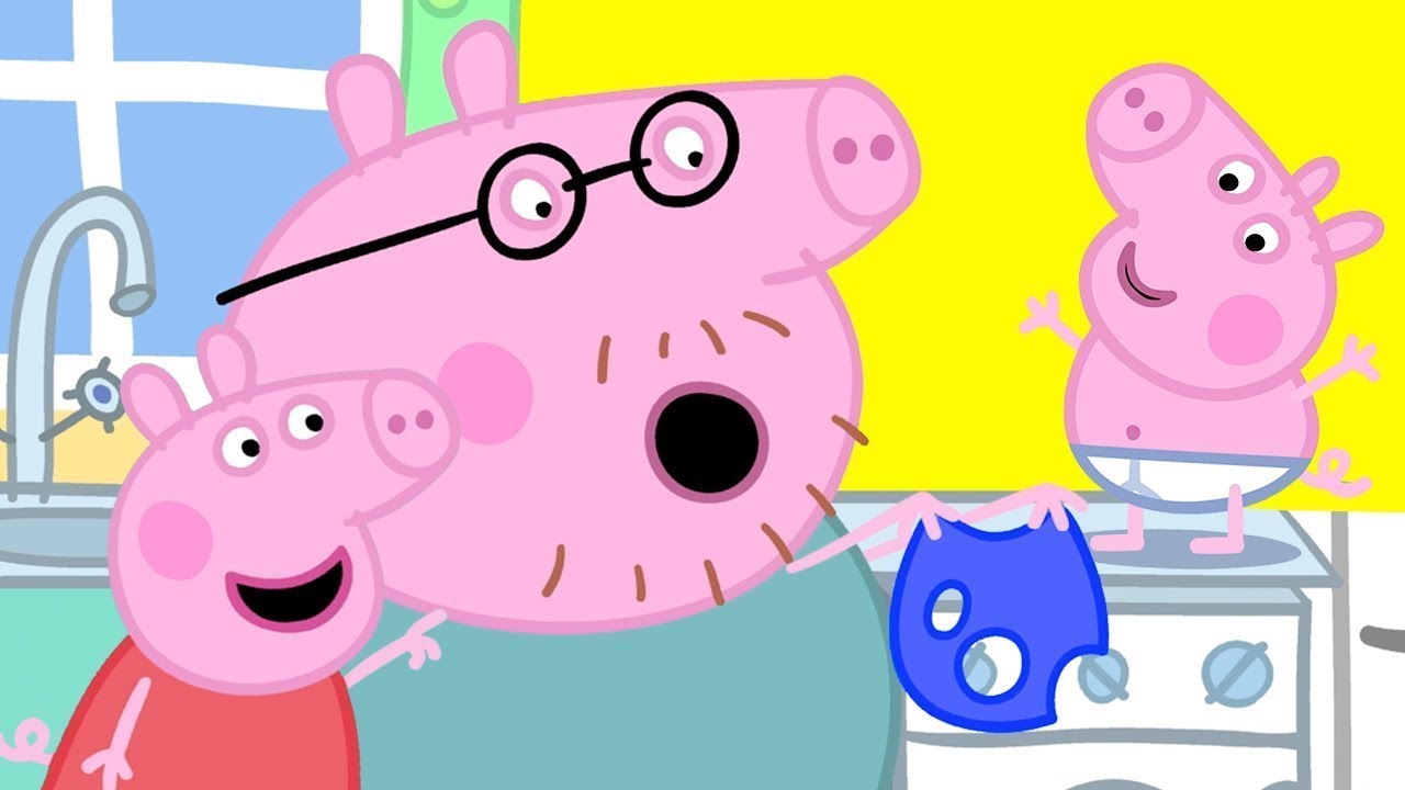 George Pig's Perfect Day - George's New Clothes | Peppa Pig Official ...