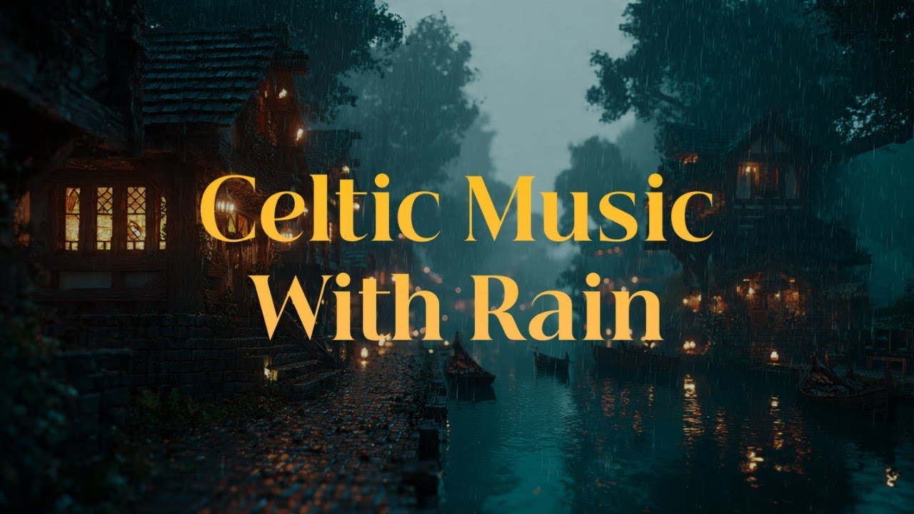 Celtic Music with Rain: Chill Out with Relaxing Celtic Vibes for Sleep ...