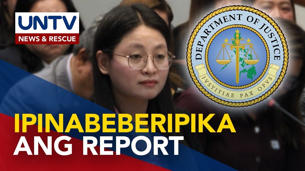 DOJ, walang report ang BI hinggil sa pag-alis ni Alice Guo - YouTube