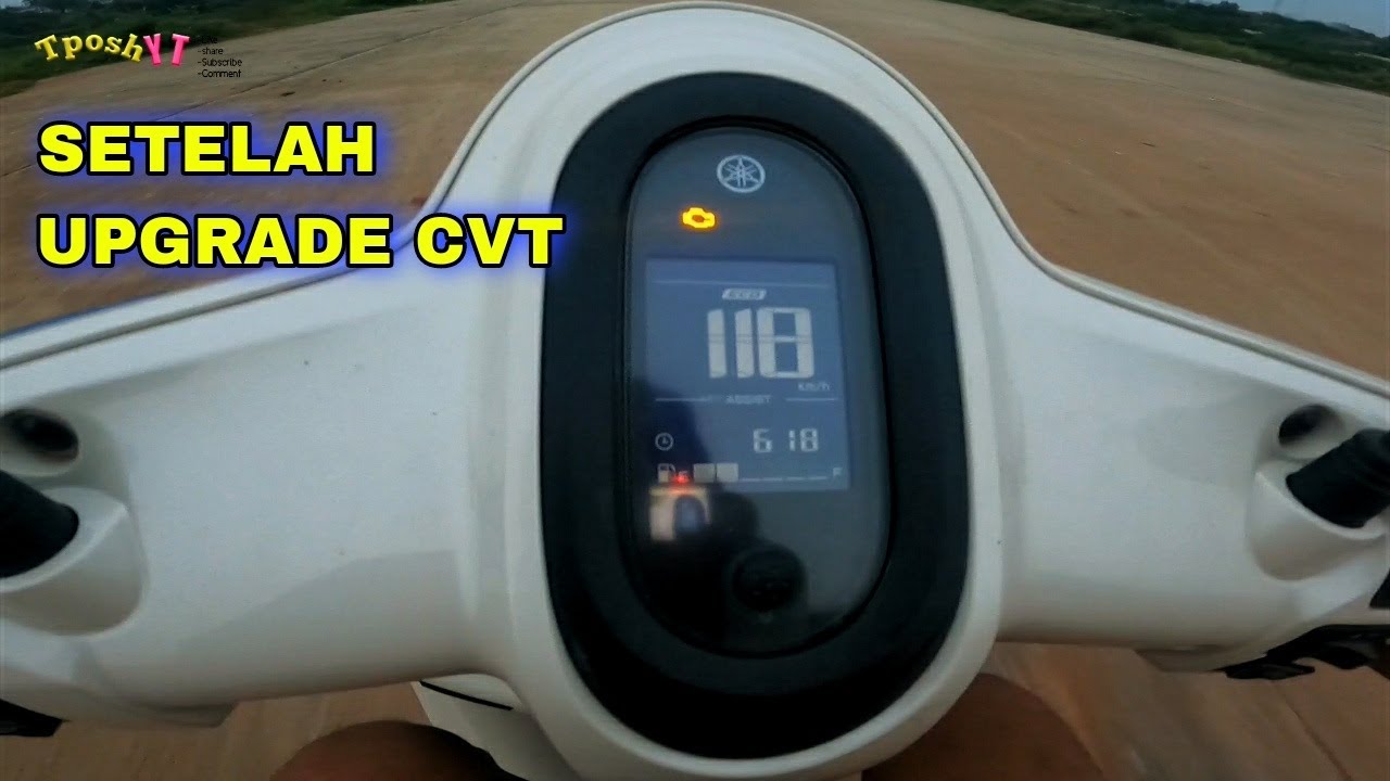 Upgrade Kirian Yamaha Fazzio - Roller+kanvas Ganda Fazio sama dengan ...