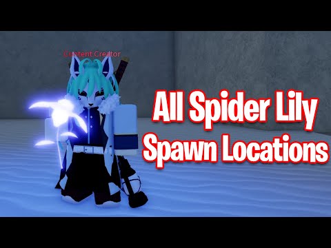 Where To Find Blue Spider Lily Flowers In Project Slayers