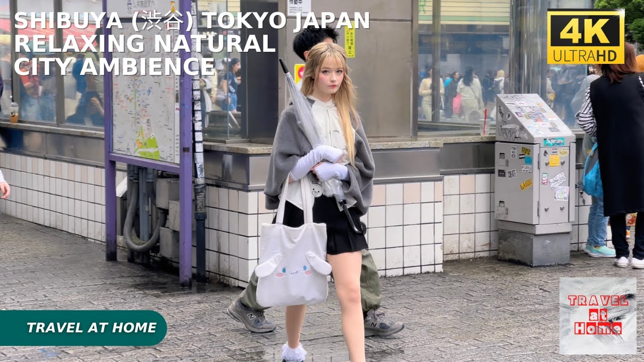 4k hdr japan travel | Walk in Shibuya (渋谷) Tokyo japan | Relaxing ...