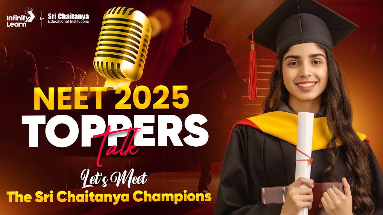 NEET 2025 Toppers Talk | Let's Meet the Sri Chaitanya Champions ...