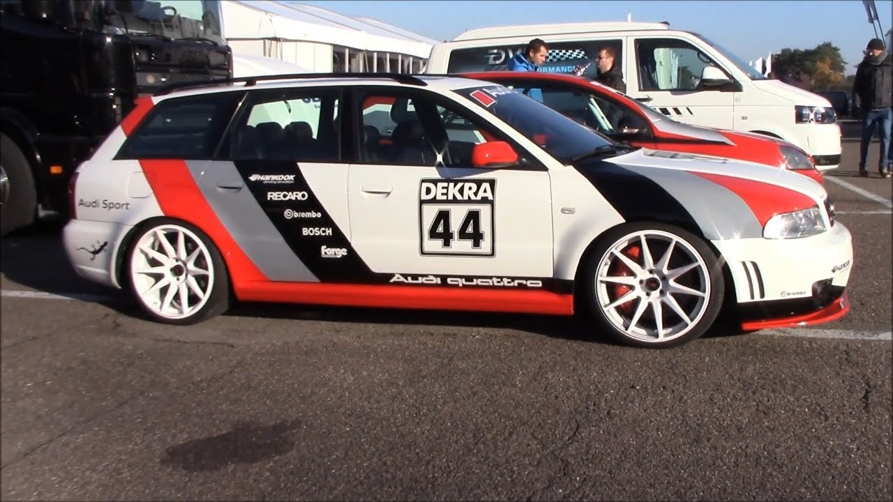 Audi RS4 B5 in beautyfull Audi Sport livery Painted no wrap ! - YouTube