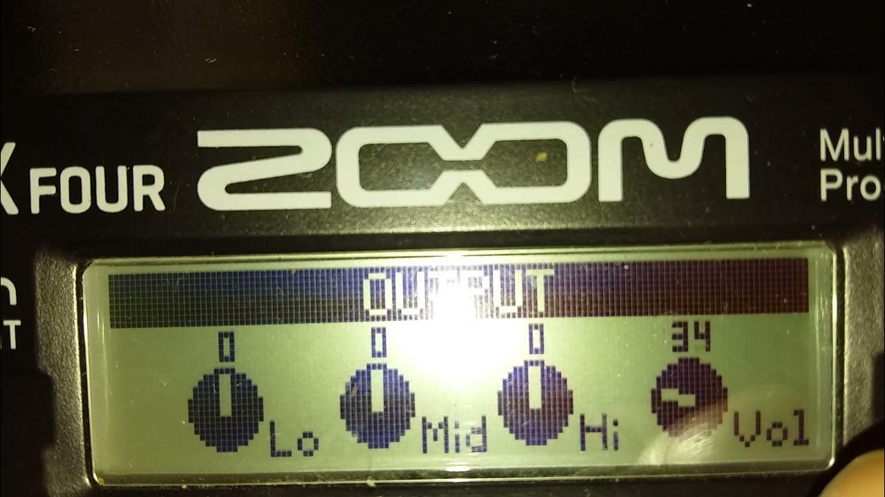 Zoom g1x four ton yazılımı - YouTube