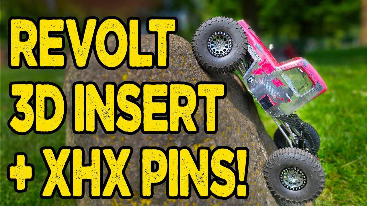Revolt 3D Printed Insert + INJORA XHX Pins! - YouTube