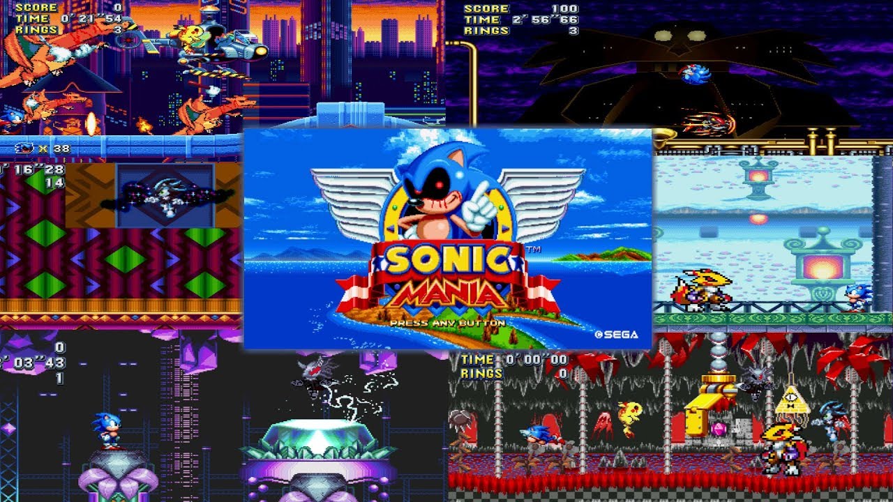 Mania Mod - Sonic.EXE V2.0 - YouTube