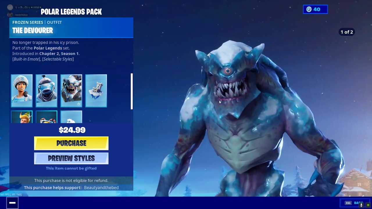 Fortnite Polar Legends pack Leak - YouTube