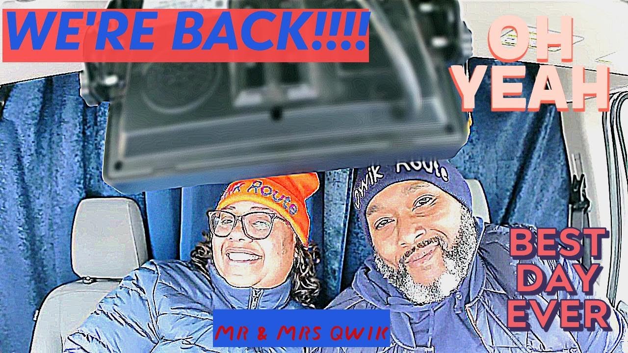 OH yeah, we're back on the road | No more cargo van trouble - YouTube