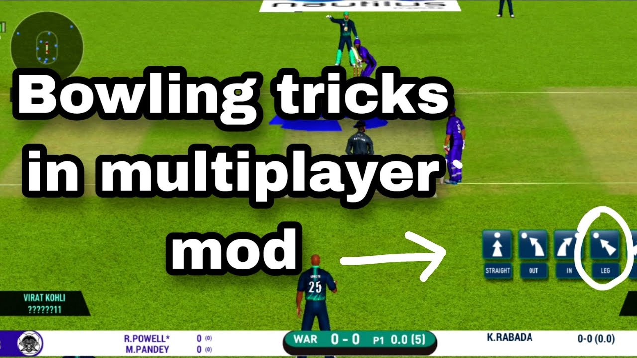 Bowling Tricks In Real Cricket 20 How To Bowl In Rc 20 Multiplayer
