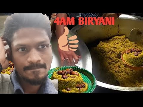 4AM BIRYANI IN MADHAPUR HYDERABAD - YouTube